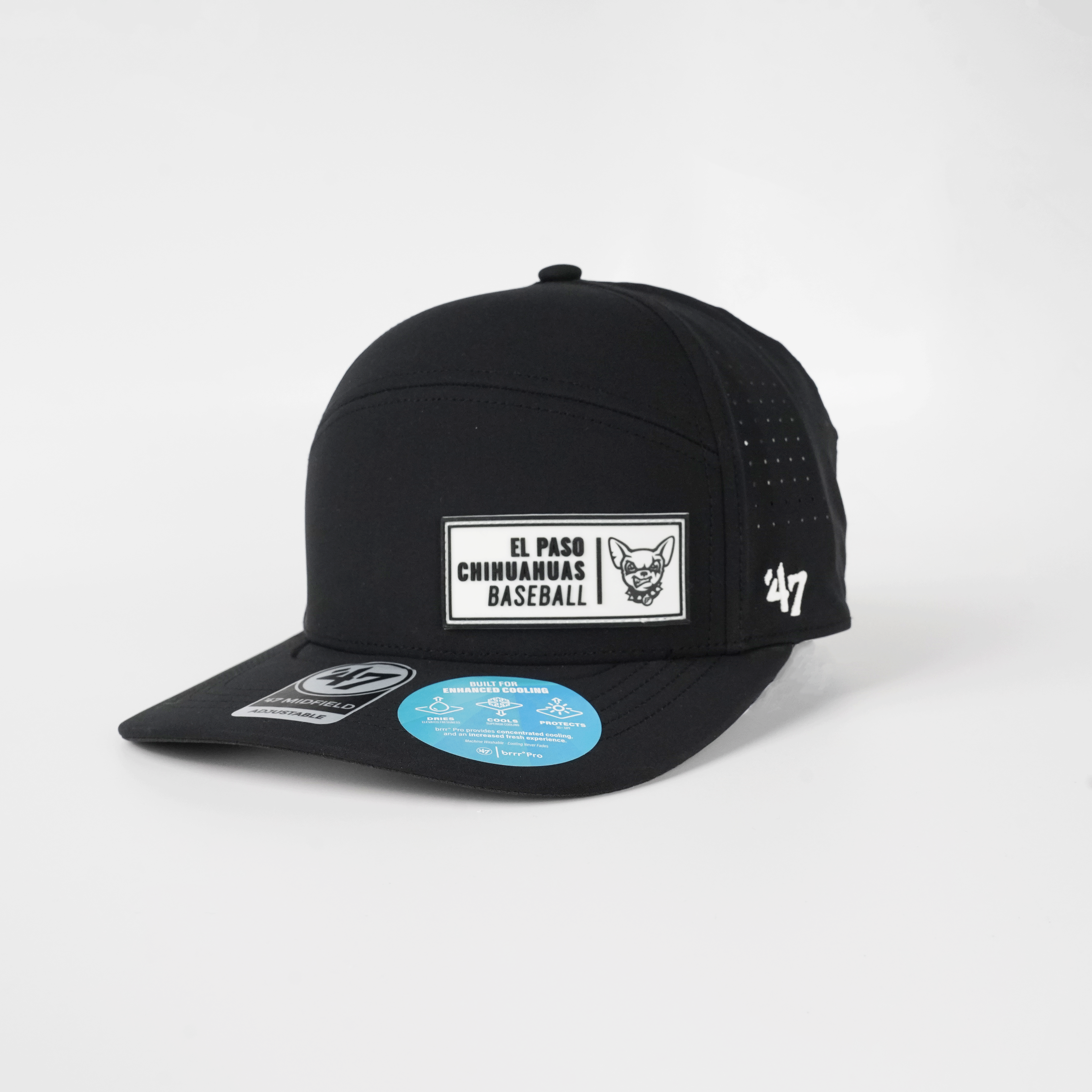 CHIHUAHUAS BLACK CYPHER 47 BRAND ADJUSTABLE HAT – El Paso Chihuahuas ...